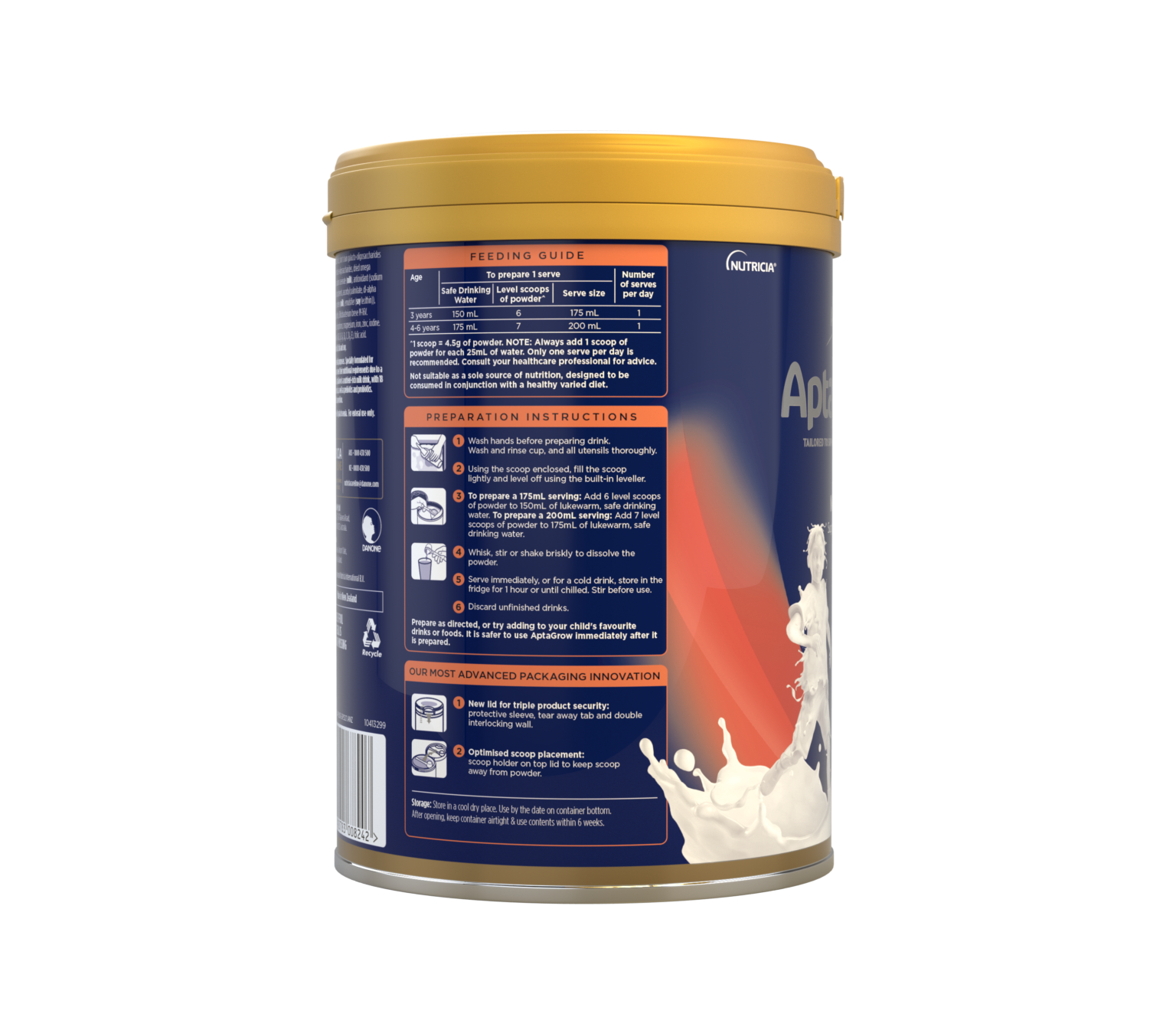 AptaGrow 3+ years - Paediatrics | Nutricia