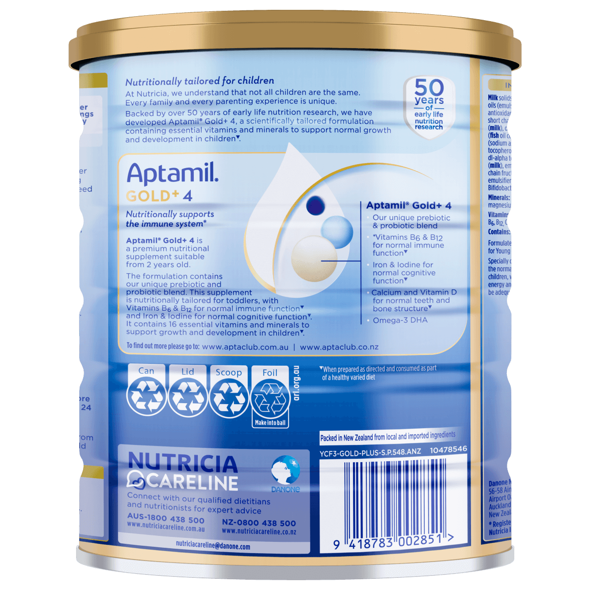Aptamil Gold 4 Junior Supplement | Paediatrics Healthcare