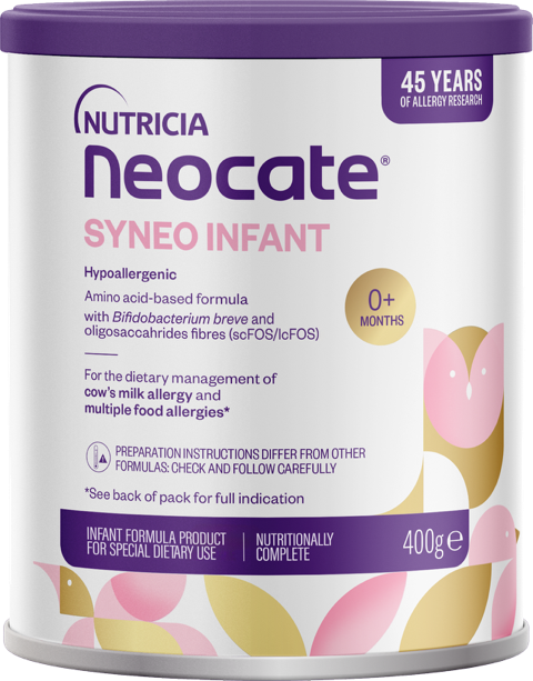 Neocate® SYNEO™ INFANT - Paediatrics | Nutricia